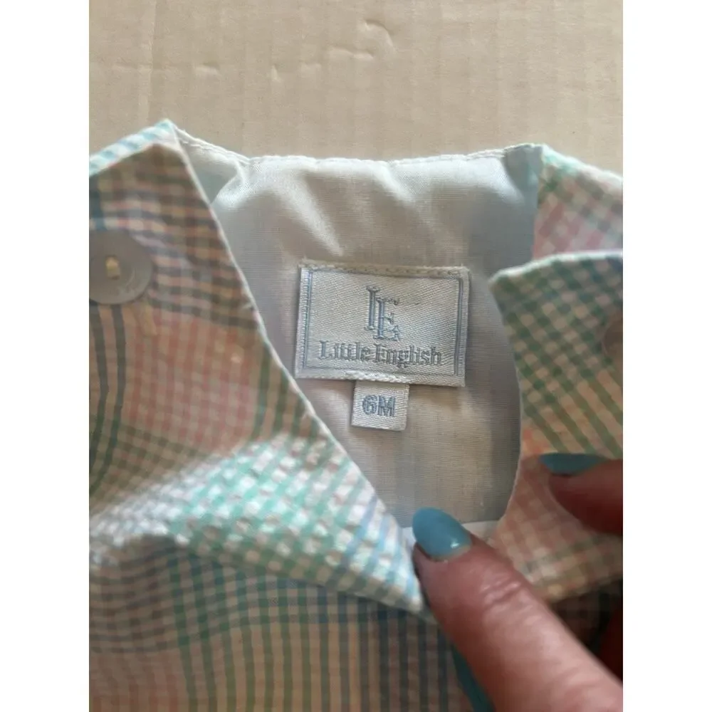 Little English | One Pieces | Little English Pink Blue Seersucker ...